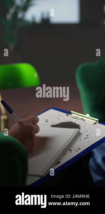 Vertical Video Nurse in therapy session addressing trauma and post ...