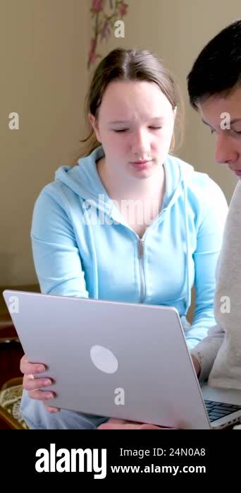 Pretty girls, groupmates studying together, talking, enjoy friendly ...