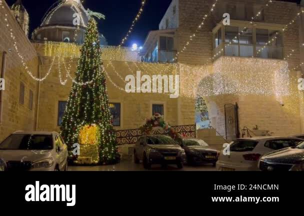 Haifa, Israel December 2022St Elias Cathedral of the Melkite Catholic ...
