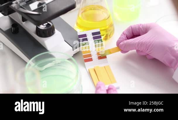 In a laboratory setting, the process of analyzing liquid samples is ...