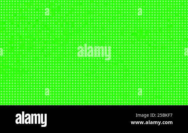 green screen (chroma key) 4k stop motion halftone dotted texture loop animation digital high ...
