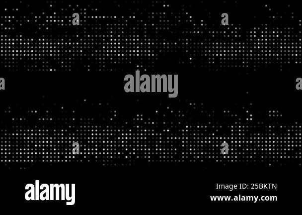 4k stop motion halftone dotted texture loop animation digital high tech abstract background ...