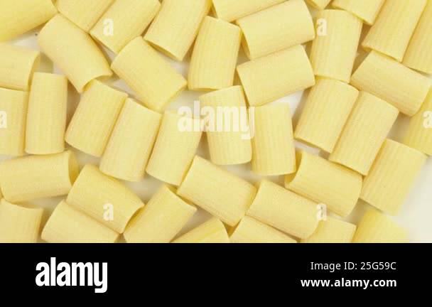 rigatoni pasta base close up Stock Video Footage - Alamy
