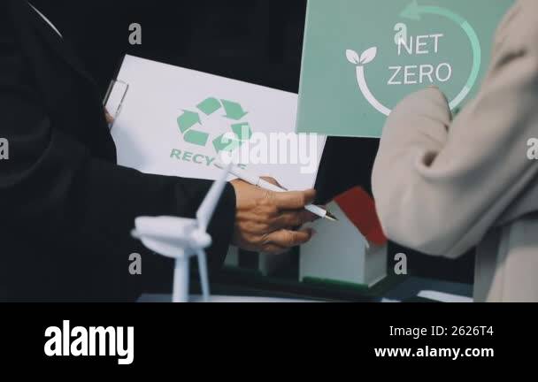 businessman holding paper sign Stock Video Footage - Alamy