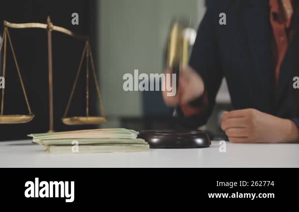 businessman working with scales Stock Video Footage - Alamy