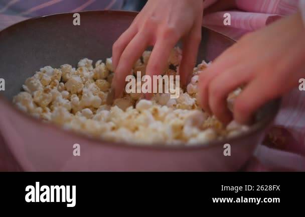 Female hands grabbing food Stock Videos & Footage - HD and 4K Video ...
