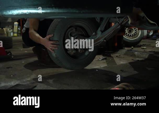 custom exhaust system and exhaust manifold welding on car young ...