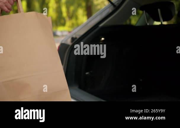 Customer woman loading car Stock Videos & Footage - HD and 4K Video ...