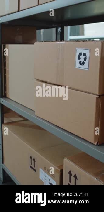 Postal Sorting Center, Online Store Retail Warehouse with E-Commerce ...