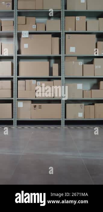 Postal Sorting Center, Online Store Retail Warehouse with E-Commerce ...