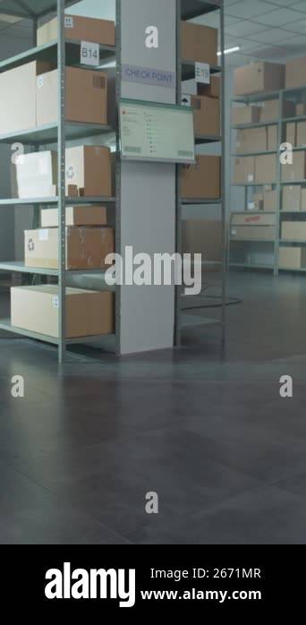 Sorting Facility, Storage of Online Store with E-Commerce Orders, Goods ...