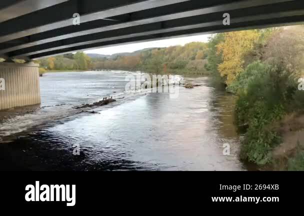 Road bridge over the River Ness at Inverness, Scotland. The gateway to ...