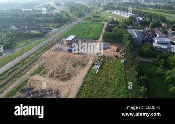 Piles of Rubble and Construction Waste Outdoors Stock Video Footage - Alamy