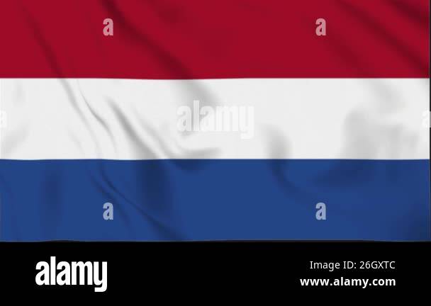Netherland Waving Flag, Netherland Flag, Flag of Netherland Waving ...