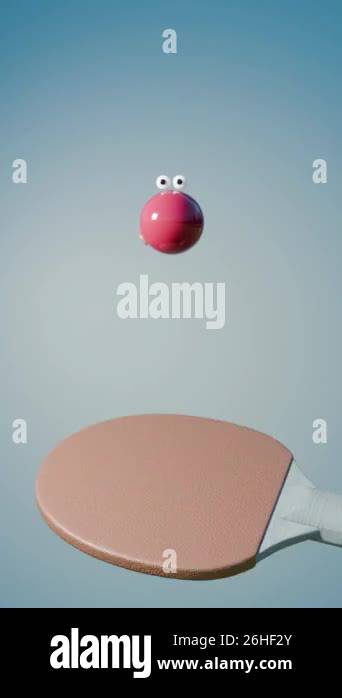 Emotional Ping Pong 3D loop animation Stock Video Footage - Alamy