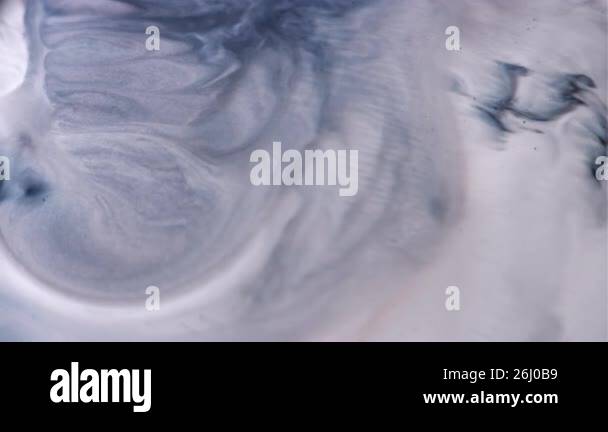 Acrylic paint spill. Marble flow. Grunge abstract messy curl stream ...