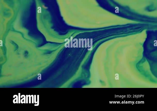 Green leak. Paint overflow. Smooth wide stream stone effect with ...