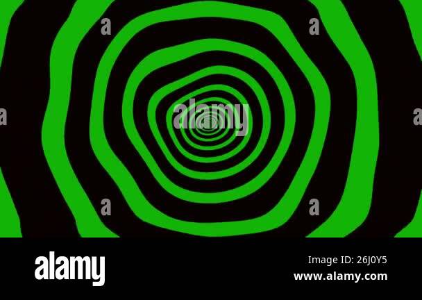 green and black seamless looping wavy tunnel animation background Stock Video Footage - Alamy