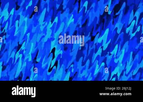 abstract blue and teal animated waves background motion backdrop Stock ...