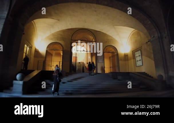 Parma, Italy: 2024 06 08 Pilotta Palace in Parma. . High quality 4k ...