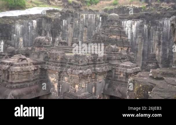 Kailasa Temple, Ellora caves, It is one of the largest rock-cut cave ...