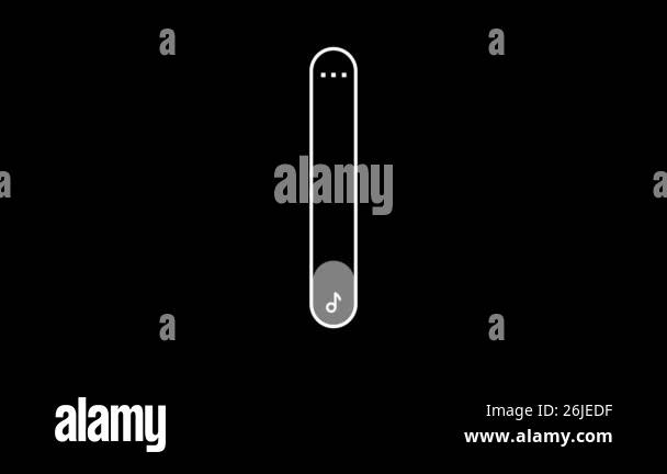 Volume Up and Down Animation. Sound Increase and Decrease motion. 4K ...