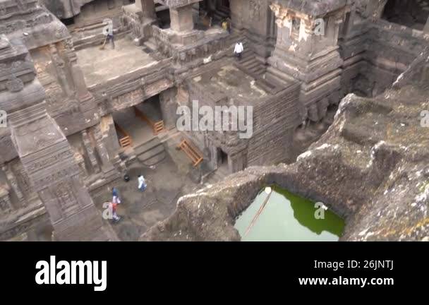 Kailasa Temple, Ellora caves, It is one of the largest rock-cut cave ...