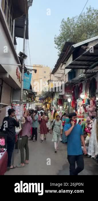 PUNE, INDIA, December 25, 2024 : Crowd of People for shopping at Tulshi ...