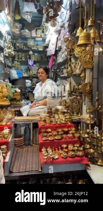 PUNE, INDIA, December 25, 2024 : Crowd of People for shopping at Tulshi ...