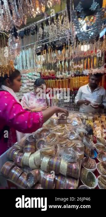 PUNE, INDIA, December 25, 2024 : Crowd of People for shopping at Tulshi ...