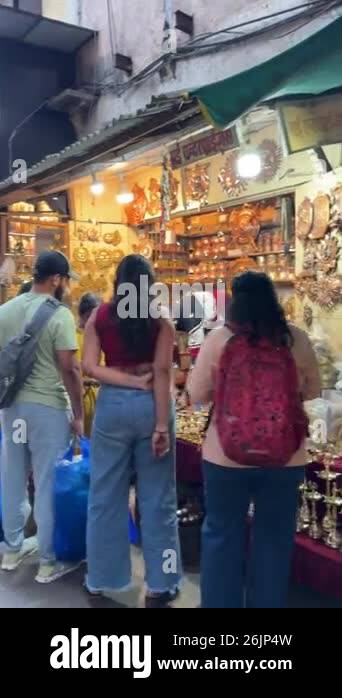 PUNE, INDIA, December 25, 2024 : Crowd of People for shopping at Tulshi ...