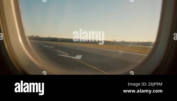 Enjoying a breathtakingly picturesque view of a long runway from the ...