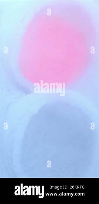 A traffic light covered in snow and ice on a cold winter day. Harsh ...