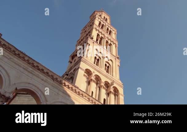 Architectural Masterpiece of the Historic St. Domnius Cathedral Bell ...