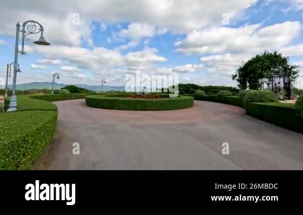 A peaceful drive through lush green landscapes Stock Video Footage - Alamy