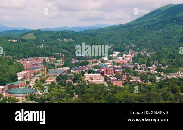 Boone, North Carolina. Historical American city architecture in ...