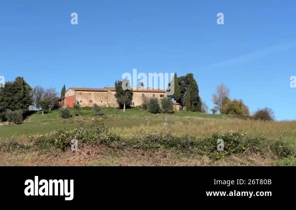 Tuscany, Italy - November 23, 2024: Picturesque Tuscan farmhouse ...