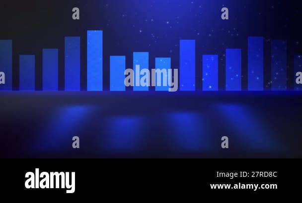 Infinite moving 3d Business chart graph moving corporate background 4K ...