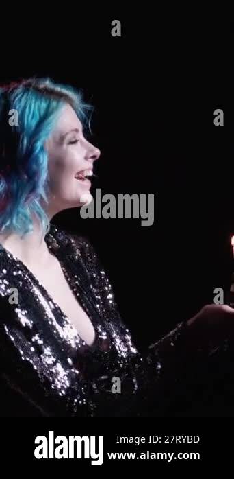 Vertical video. Happy Birthday. Surprise party. Special day ...