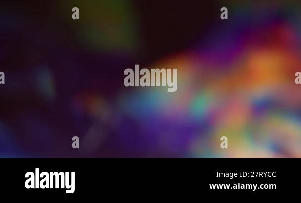 Defocused multicolored flashes. Rainbow pulsation. Soft transitions ...