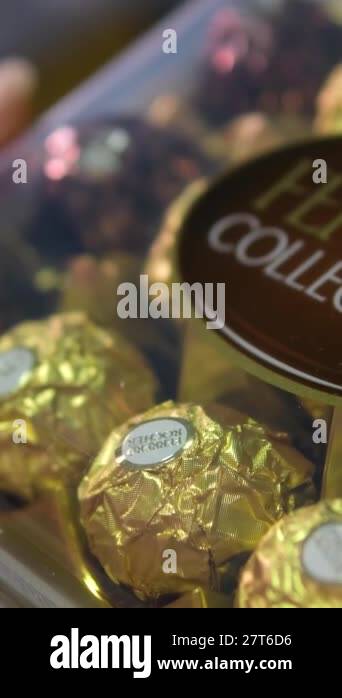 Ferrero rocher chocolate produced Stock Videos & Footage - HD and 4K ...