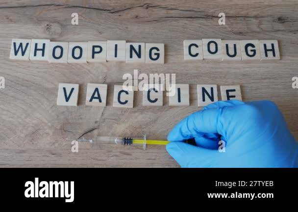 Whooping Cough, Pertussis Vaccination concept. Bacterial infection ...