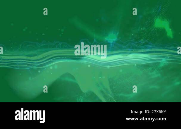 4k Navy sea green emerald wave blue dynamic abstract animated ...