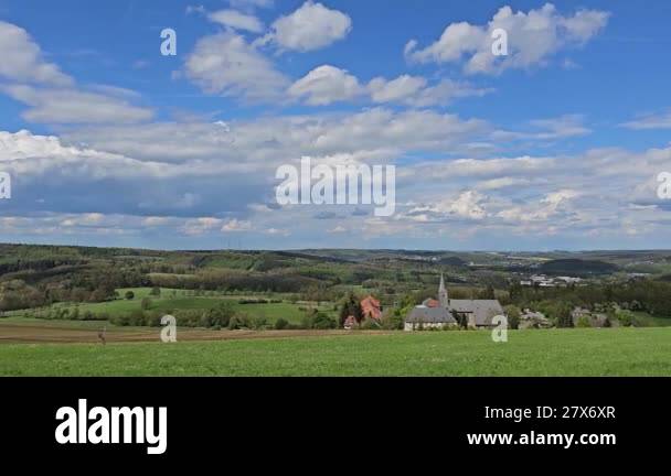 beautiful view of the countryside Stock Video Footage - Alamy