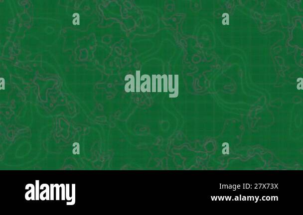 4K Animated Monochrome Topographic Map Simple Minimalist Zoom Out ...