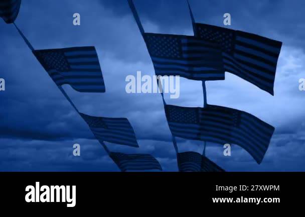 Lightning strikes behind flags Stock Videos & Footage - HD and 4K Video ...