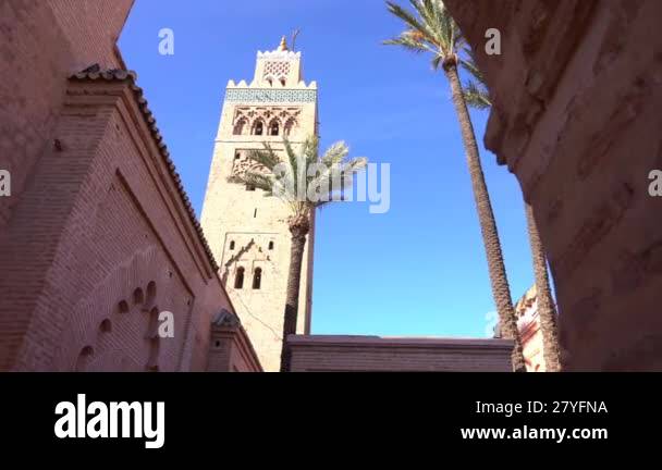 Africa, Morocco Marrakech 07,012025 The Ben Salah Mosque or Ben Saleh ...