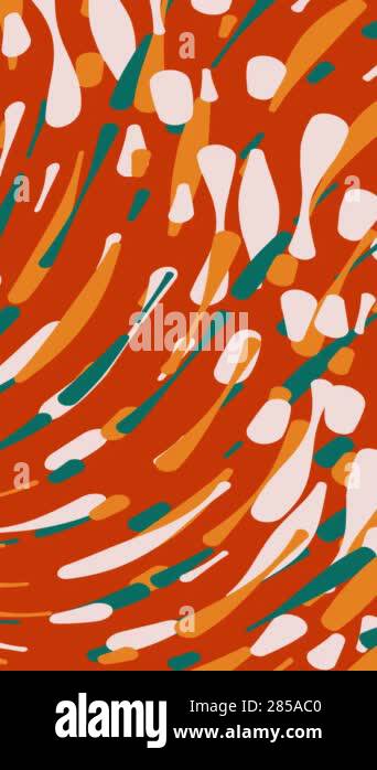 Seamless round animated colorful background. animation with multicolor ...