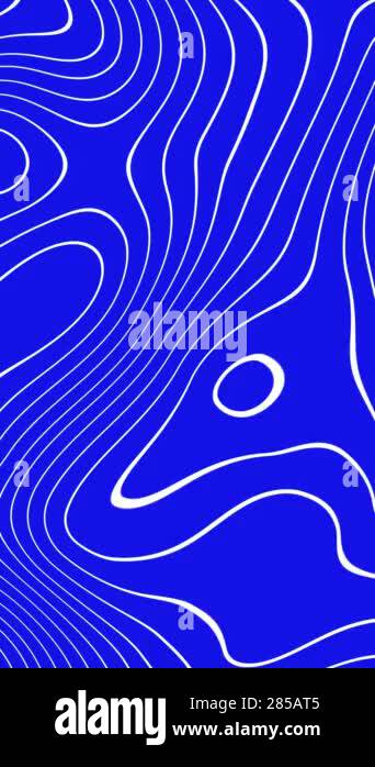 Curved seamless abstract loop background. Curved lines with white color ...