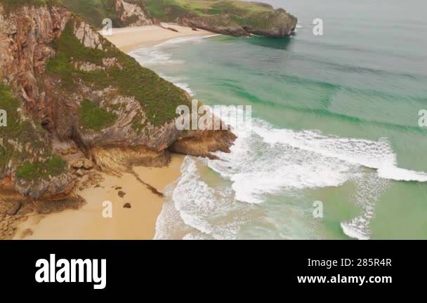 Beautiful Playa de Andrin and Playa de Balota beaches in Asturias ...